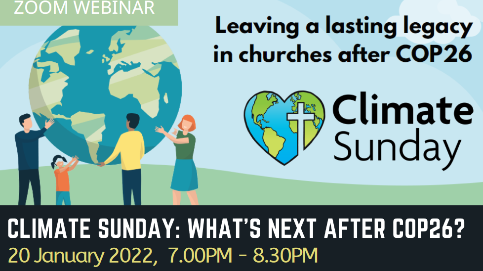Climate Sunday: What’s Next After COP26? – Eco-Congregation Ireland
