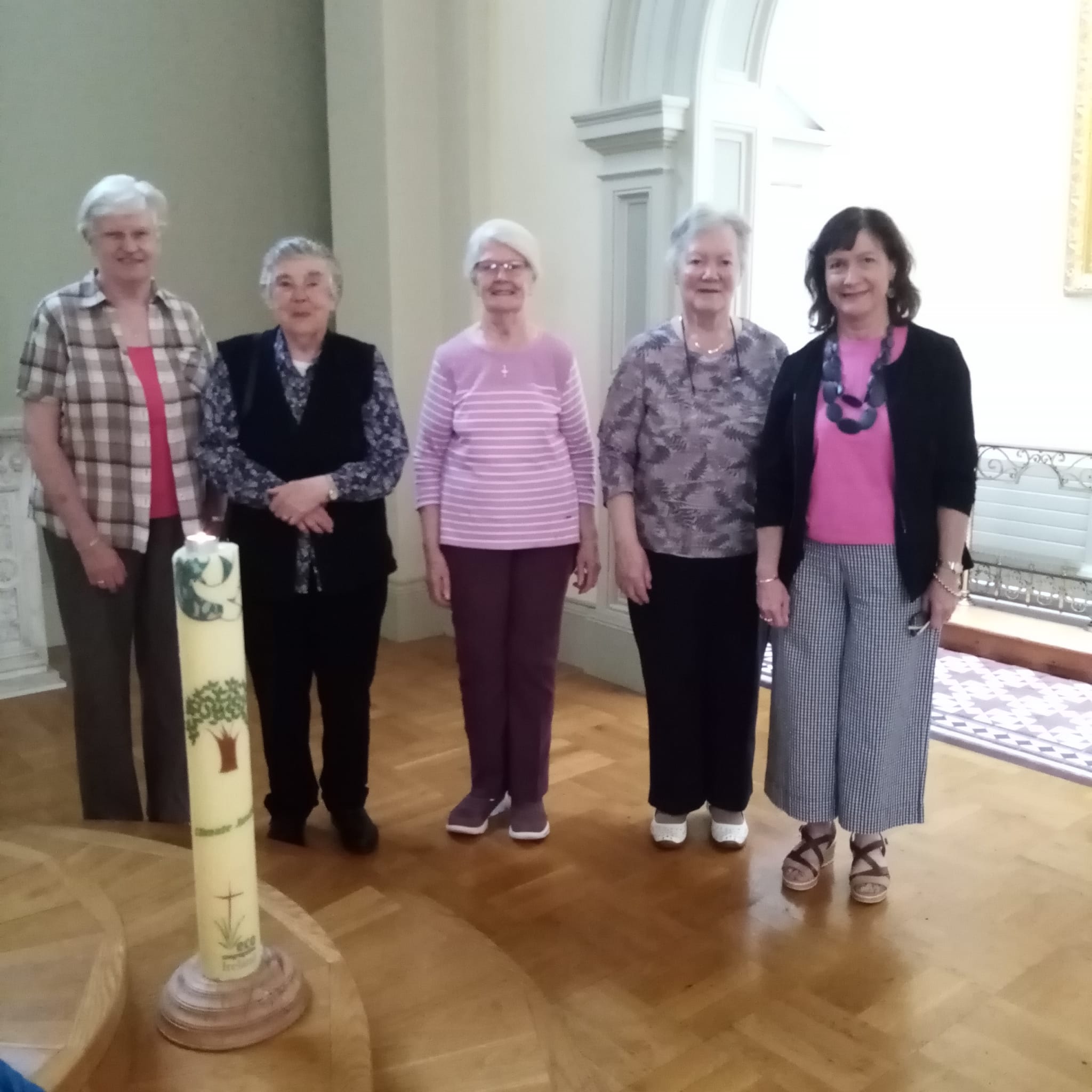 ECI Climate Justice Candle Visits Mercy International Centre in Dublin ...